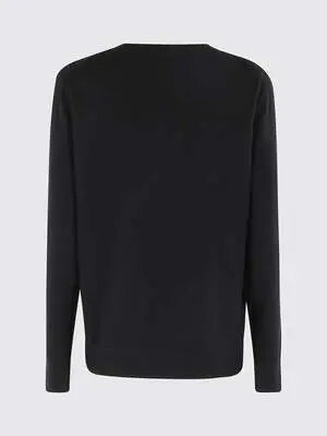 Vince Pure Cashmere V-neck Jumper With Long Sleeves - Black