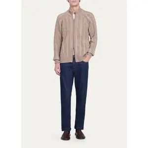 Fioroni Cashmere Rib Cardigan