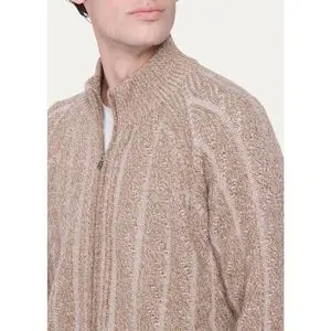 Fioroni Cashmere Rib Cardigan
