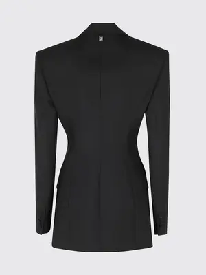 Giuseppe Di Morabito Single-breasted Cropped Blazer In Virgin Wool With Peak Lapels