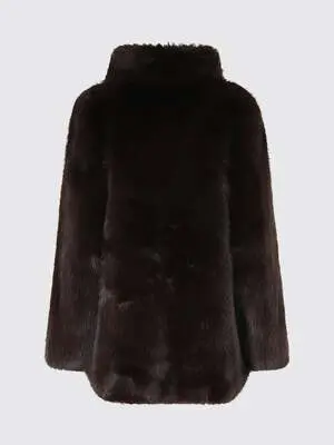 Giuseppe Di Morabito Faux Fur Coat With Classic Collar And Long Sleeves