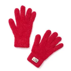 ARCTIC FOX & CO. The Alpaca Gloves Crimson - Red