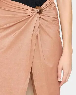 Melissa Odabash Annabeth Tulip Sarong - Bronze