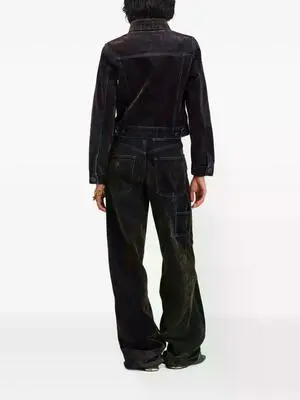 Marc Jacobs Velvet Denim Wide-leg Trousers