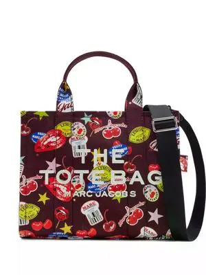 Marc Jacobs The Tote Bag Graphic-print Tote Bag - Brown