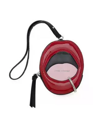 Marc Jacobs Lips-motif Bag Charm - Black
