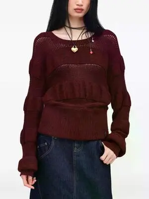 Marc Jacobs Double-stitch Knit Sweater