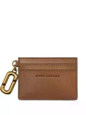 Marc Jacobs Logo-debossed Leather Card Case - Brown