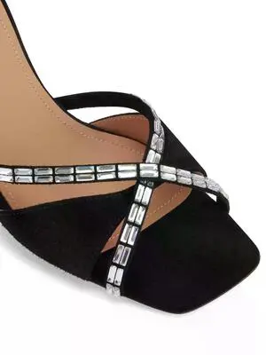 MALONE SOULIERS Penn Crystal-embellished Sandals