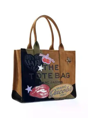 Marc Jacobs Patch-detail Suede Tote Bag