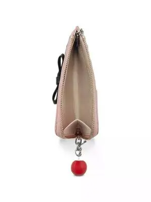 Marc Jacobs The Wallet Cherry-print Leather Wallet