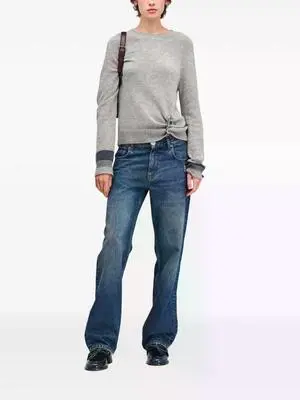 Marc Jacobs Logo-plaque Straight Jeans
