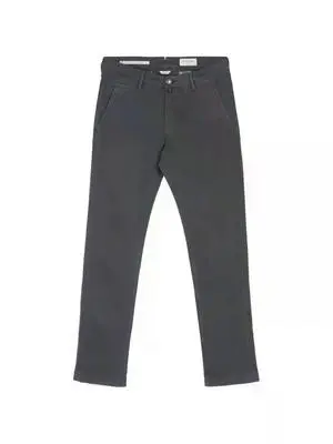 JACOB COHЁN Slim-fit Chinos Trousers - Grey