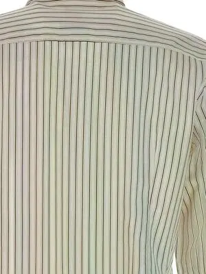 BOSS Vertical-stripe Slim-fit Shirt - Neutrals