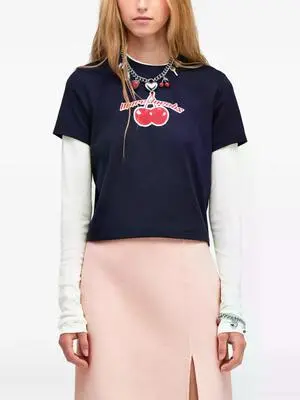 Marc Jacobs Layered Longsleeve T-shirt - Blue