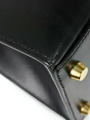 Hermès 1971 28 Kelly Sellier Tote Bag - Black