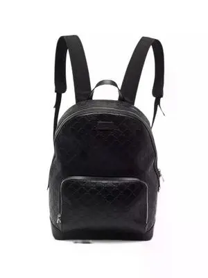 Gucci Guccissima Day Backpack - Black