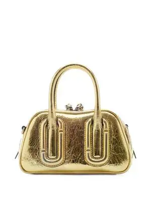 Marc Jacobs Crinkled-leather Top-handle Mini Bag