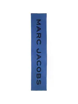 Marc Jacobs Jacquard Scarf - Blue