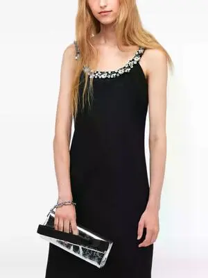 Marc Jacobs Metallic Leather Clutch Bag