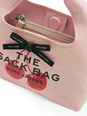 Marc Jacobs The Sack Bag Cherry-print Leather Crossbody Bag