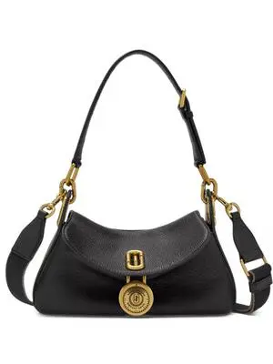 Marc Jacobs Leather Shoulder Bag - Black