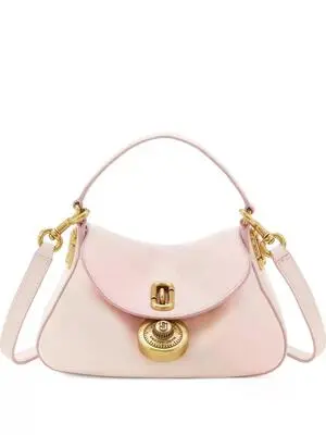 Marc Jacobs Padlock-detail Leather Crossbody Bag - Pink