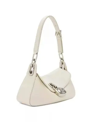 Marc Jacobs Padlock-detail Grained-leather Shoulder Bag