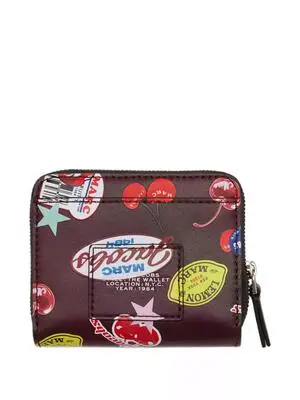 Marc Jacobs Sticker-print The Wallet Wallet