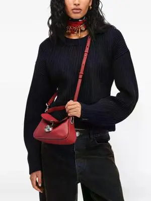 Marc Jacobs Combination-lock Leather Crossbody Bag - Red