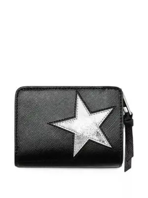 Marc Jacobs J Marc Star-patch Wallet - Black