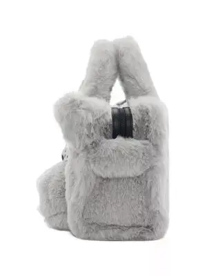 Marc Jacobs The Tote Faux-fur Teddy-motif Tote Bag