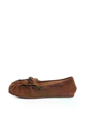 P.a.r.o.s.h Fringed Calf Suede Loafers