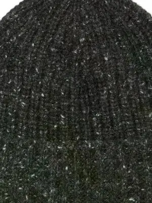 Auralee Knit Cashmere Beanie Hat