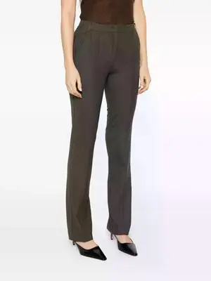 Patrizia Pepe Slim-fit Stretch-wool Trousers