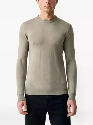 Guess Neven Crew-neck Long-sleeve Sweater - Neutrals