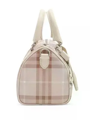 Burberry Mini Check Bowling Bag