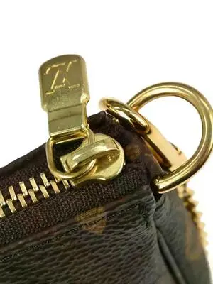 LOUIS VUITTON Mini Pochette Monogram Canvas Tote Bag