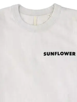 SUNFLOWER Logo-print T-shirt - Neutrals