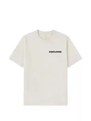SUNFLOWER Logo-print T-shirt - Neutrals