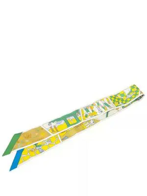 Hermès 2020-2026 Factory Suite Silk Twilly Scarf Scarves - Multicolour