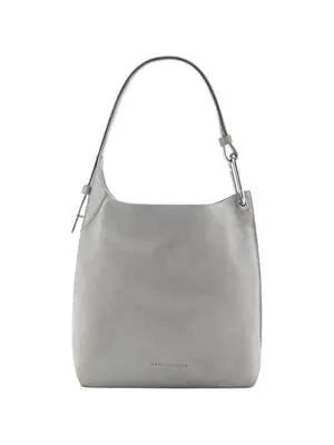 Marc Jacobs Scene Large Bucket Bag In Suede - Grey