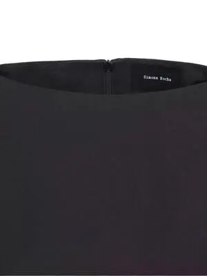 Simone Rocha Bow-detail Sleeveless Mini Dress
