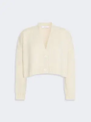 Max Mara Wool And Cashmere Boxy Cardigan
