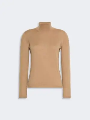 Max Mara Cashmere Yarn Polo-neck Sweater
