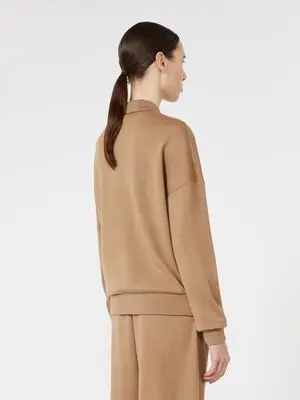 Max Mara Wool Fleece Jersey Sweater