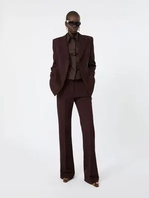 Max Mara Stretch Wool Tailored Jacket