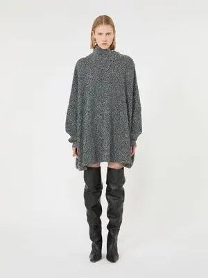 Max Mara Oversized Wool And Cashmere Dress