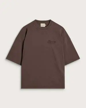 BOUND Retro Logo T-shirt - Brown