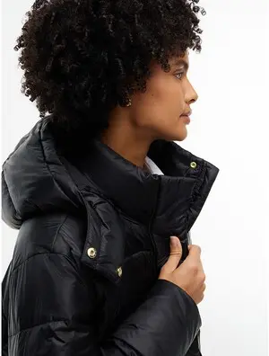Tommy Hilfiger Puffer Coat - Black